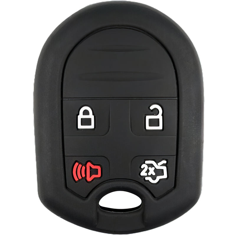 Silicone Key Fob Cover For Ford 4 Buttons Remote Head Key